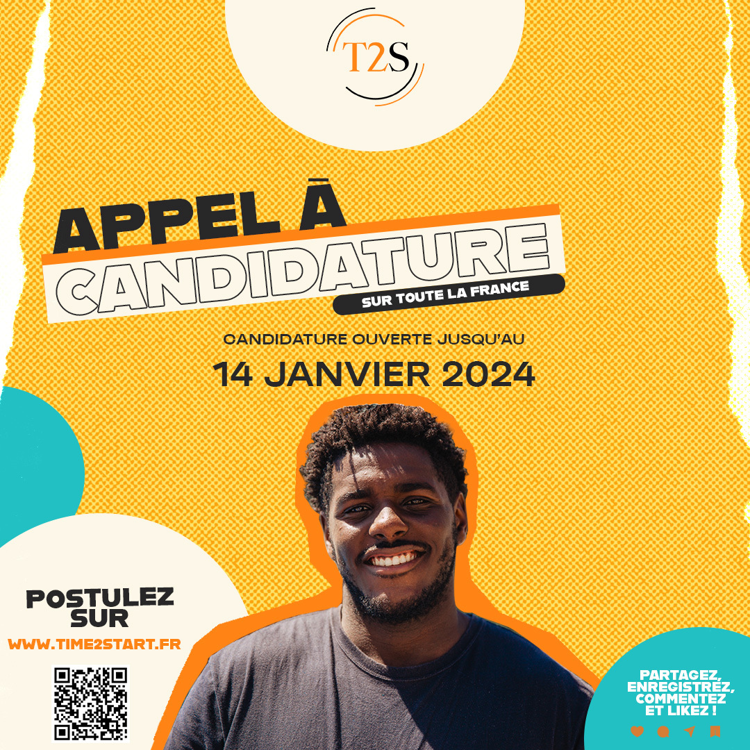 Appel à candidature - Time2Start
