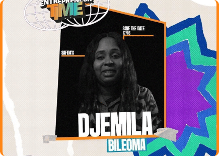 Djémila Biléoma : Fondatrice de Safida's Food et ambassadrice de la ...